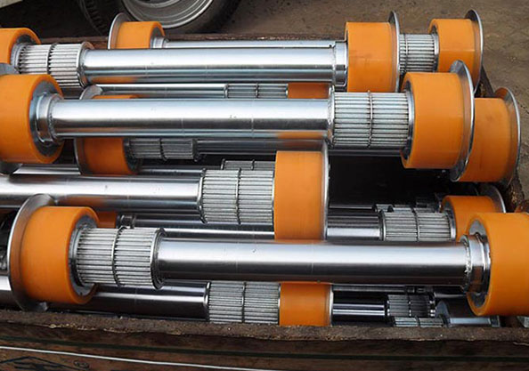 Polyurethane Hubbed Drive Rollers-