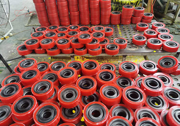 Polyurethane Hubbed Drive Rollers-